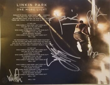 One More Light (Song) - Linkinpedia
